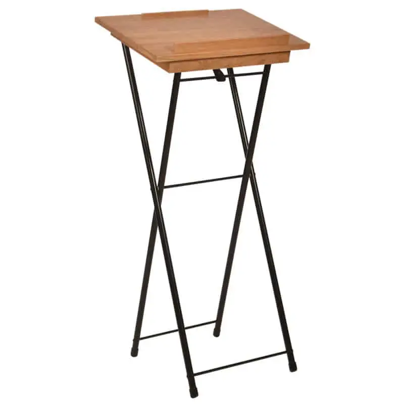 Value Bundle Black Base Deluxe Folding Register Stand/Lectern | XL ...